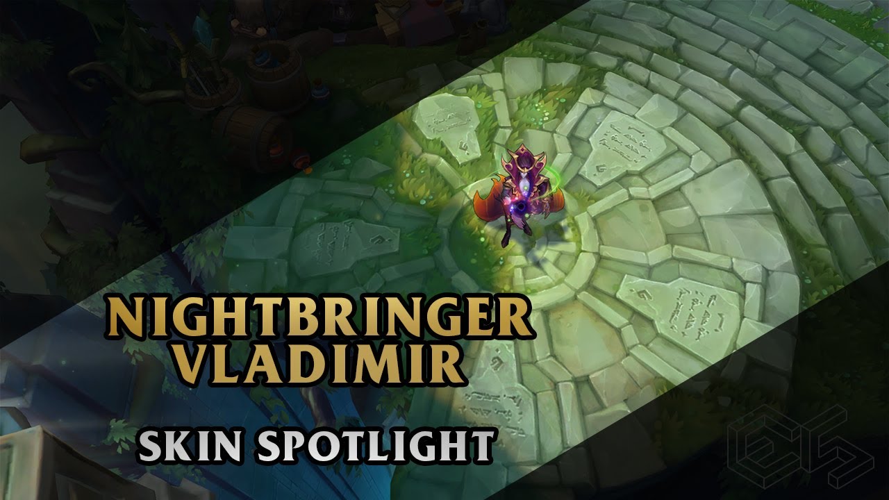Nightbringer Vladimir League of Legends Skin Spotlight - YouTube