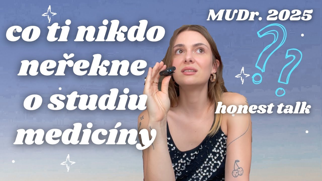 10 věcí, co ti nikdo neřekne o studiu medicíny (honest talk pt.1) 🩺👩🏻‍⚕ ...