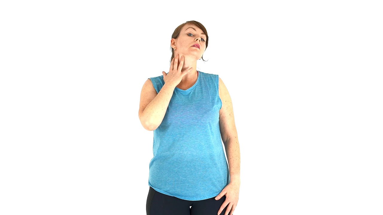 Lymphatic Health Exercises | Neck Combing - YouTube