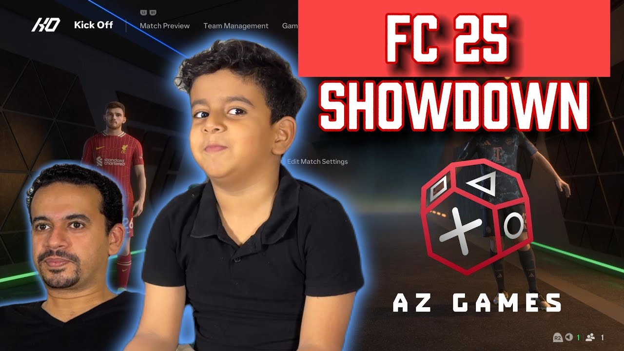 Father vs Son in EA FC 25 Showdown 7-Year-Old Gamer Aazil Takes On His ...