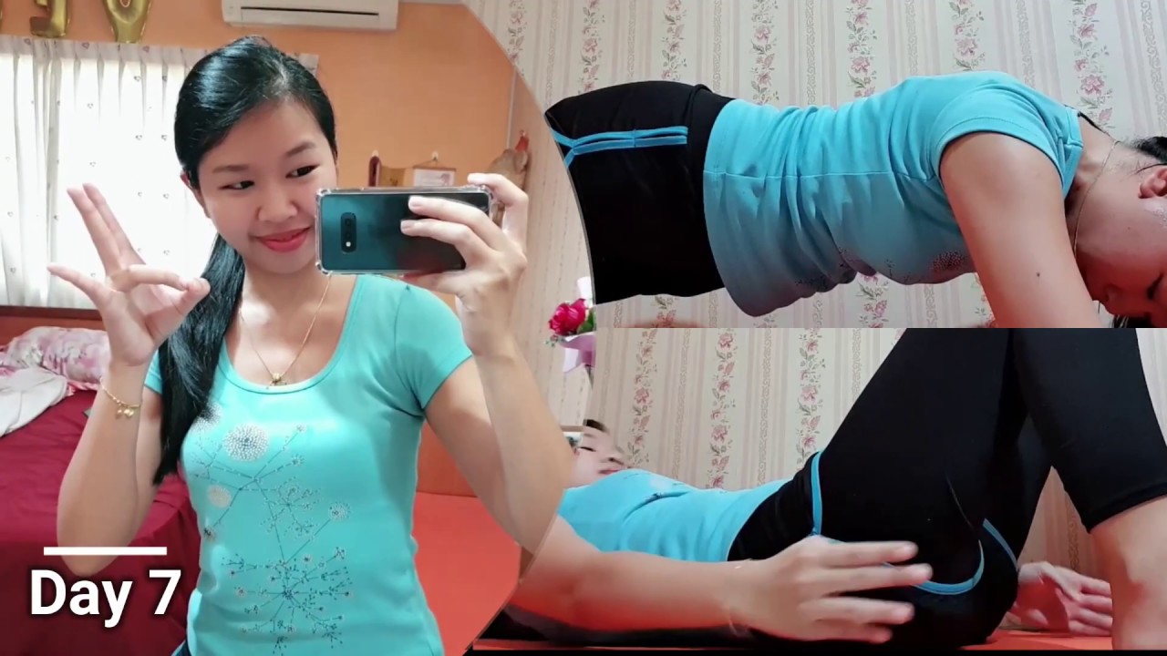 I Tried Chloe Ting's 14 Days Abs Workout Challenge - YouTube