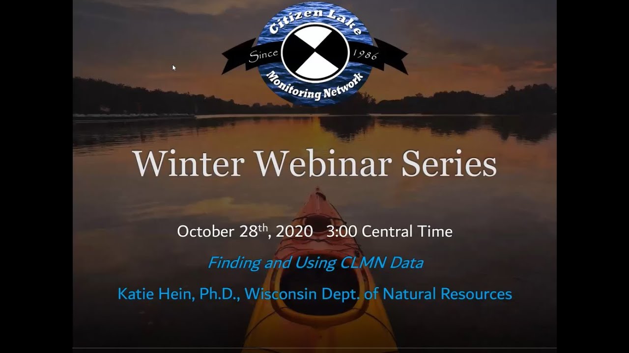 Finding and Using CLMN data - CLMN Webinar Series, Oct 28th, 2020 - YouTube