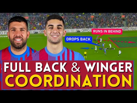Full Back and Winger Coordination | Jordi Alba & Ferran Torres