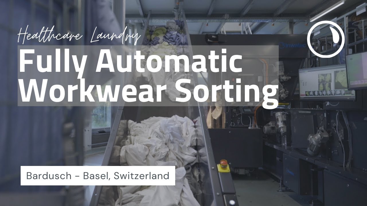 Automatic Garment Sorting • Inwatec at Bardusch in Basel - YouTube