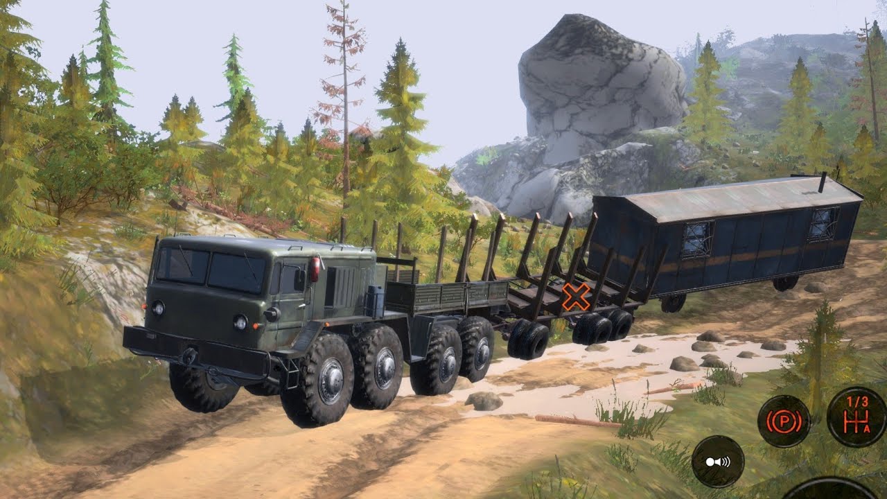 A Big Rig Trucking Adventure - Mud Runner android gameplay - YouTube