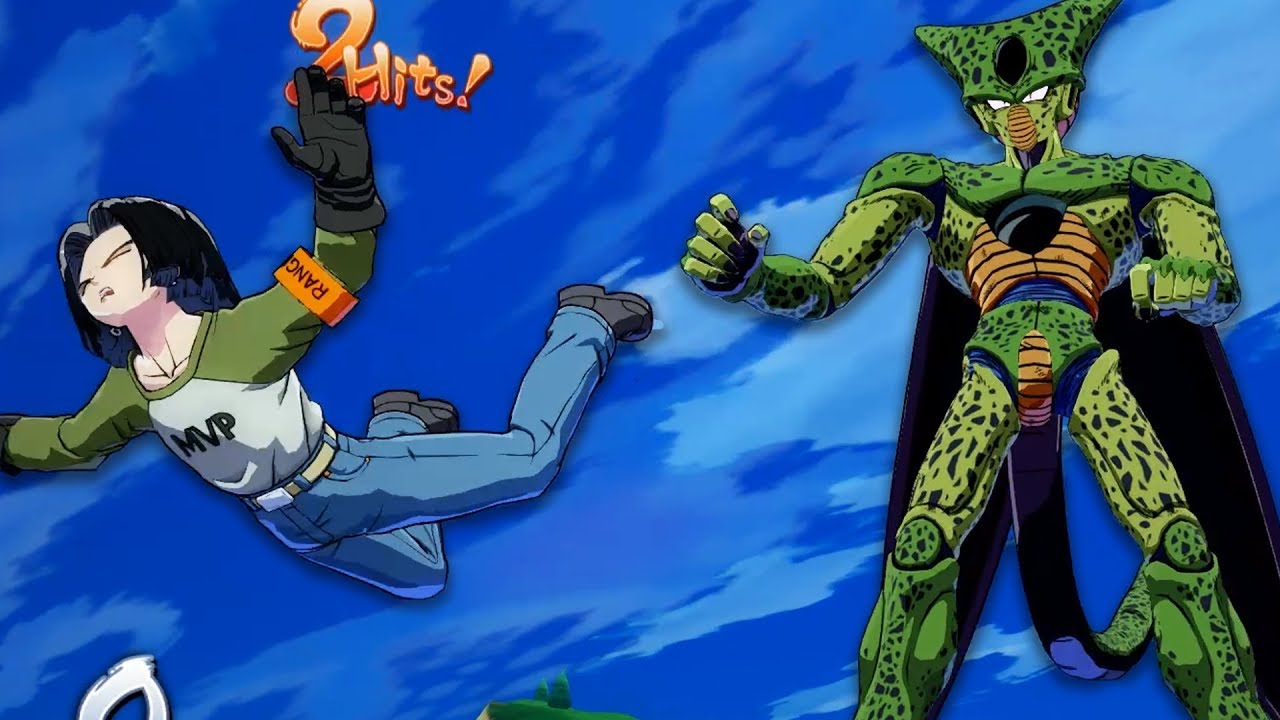 MVP Android 17 Vs Imperfect Cell - Dragon Ball FighterZ DLC Mods - YouTube