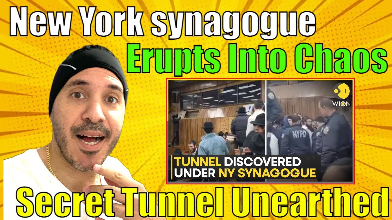 New York synagogue erupts into chaos as secret tunnel unearthed.👉secret ...