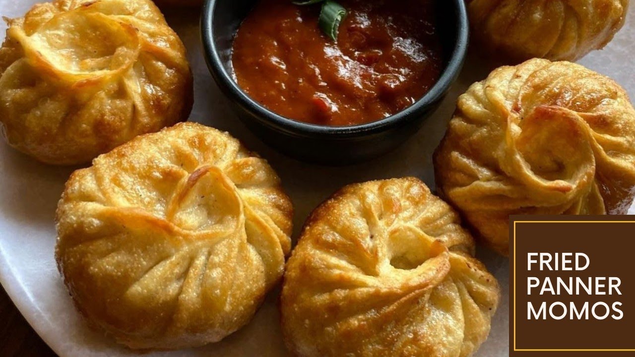 Crispy Veg Fried Momos Recipe | Paneer Momos Recipe | Street Food - YouTube
