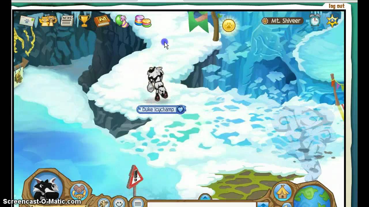 JOURNEY BOOK MT. SHIVEER!!!ANIMAL JAM - YouTube