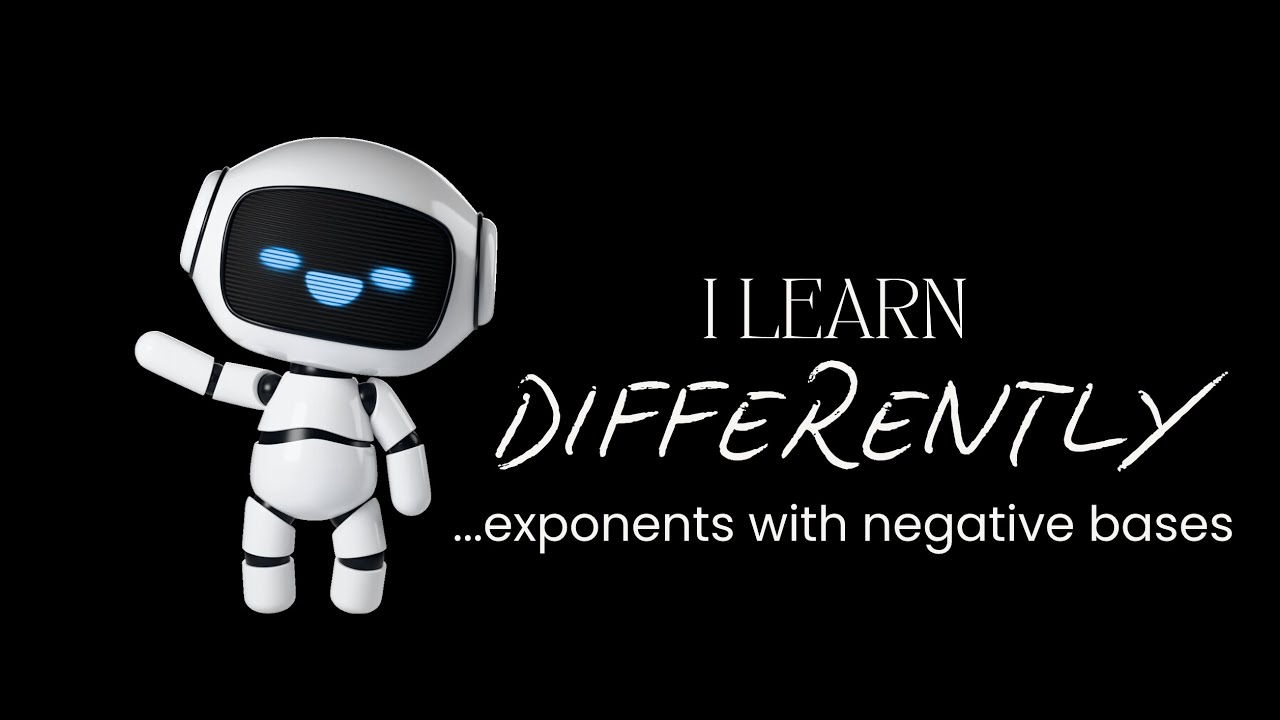 How to Evaluate Exponents with Negative Bases - YouTube
