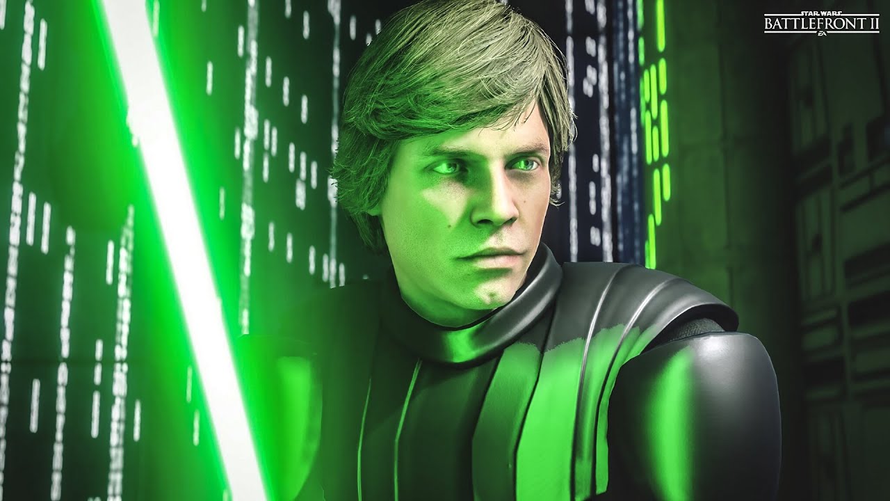 Luke Skywalker On Pillio - Star Wars Battlefront 2 - 4K - YouTube
