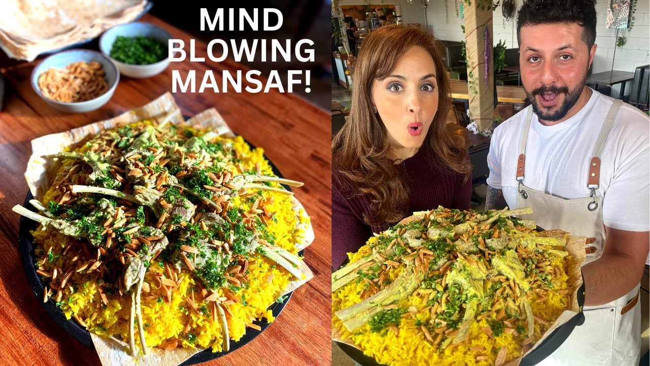 I TRIED the BEST MANSAF of my LIFE, from a MANSAF MASTER | JORDAN'S ...