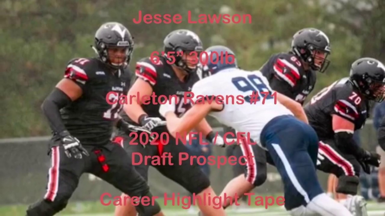 2020 CFL Draft Prospect - Jesse Lawson #71 - YouTube