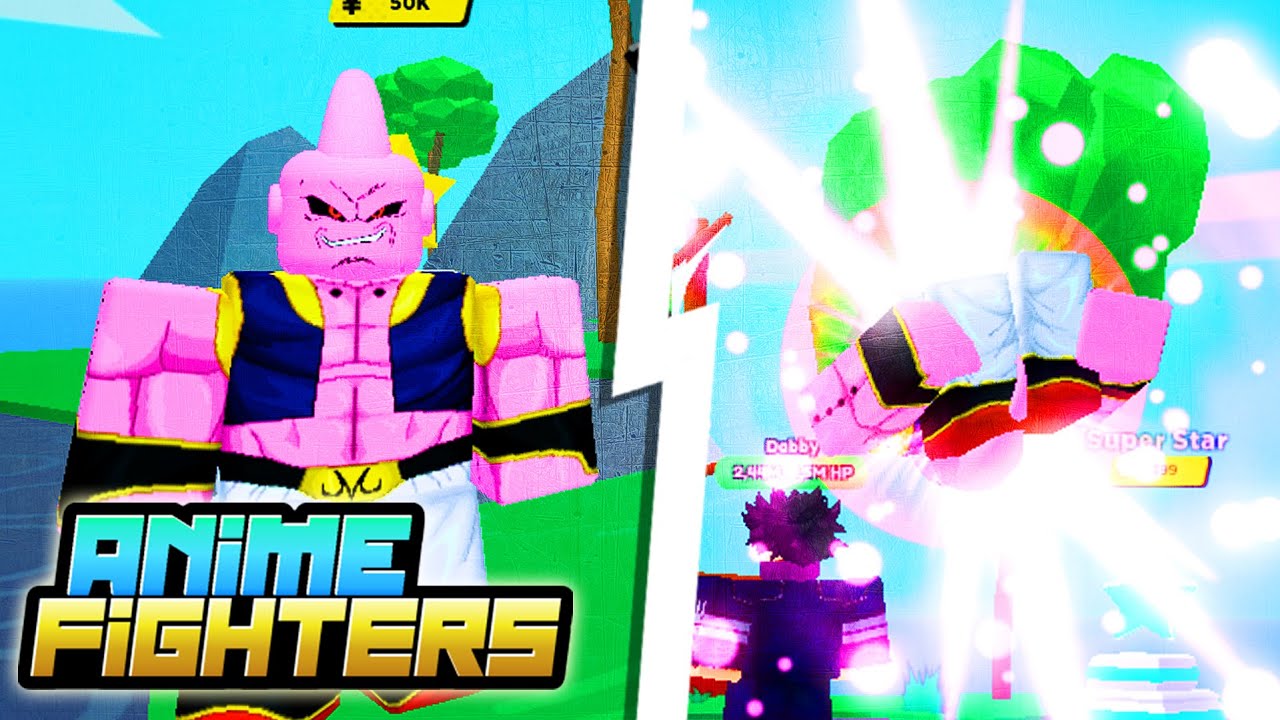 TESTEI O SUPER BUU SECRETO *SHINY* NO ANIME FIGHTERS SIMULATOR DO ...