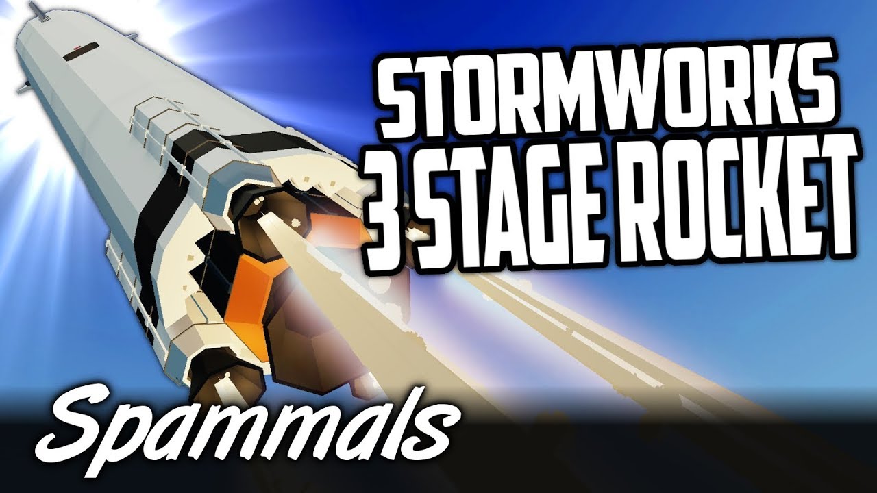 Stormworks | Epic 3 Stage Rocket! - YouTube