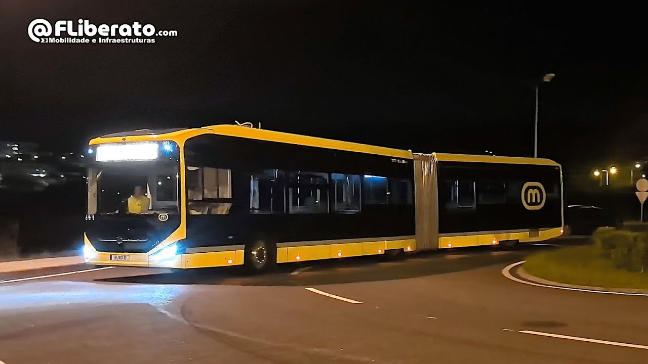METROBUS do Mondego by night - YouTube