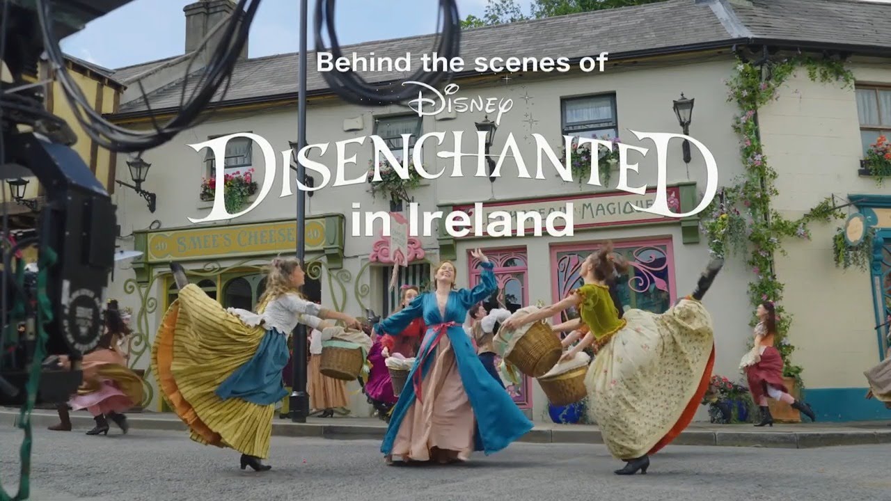 Behind-the-scenes film of Disenchanted showcases Wicklow as fairy-tale ...