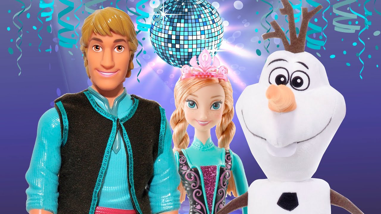 Anna & Kristoff Have A House Warming Party - YouTube