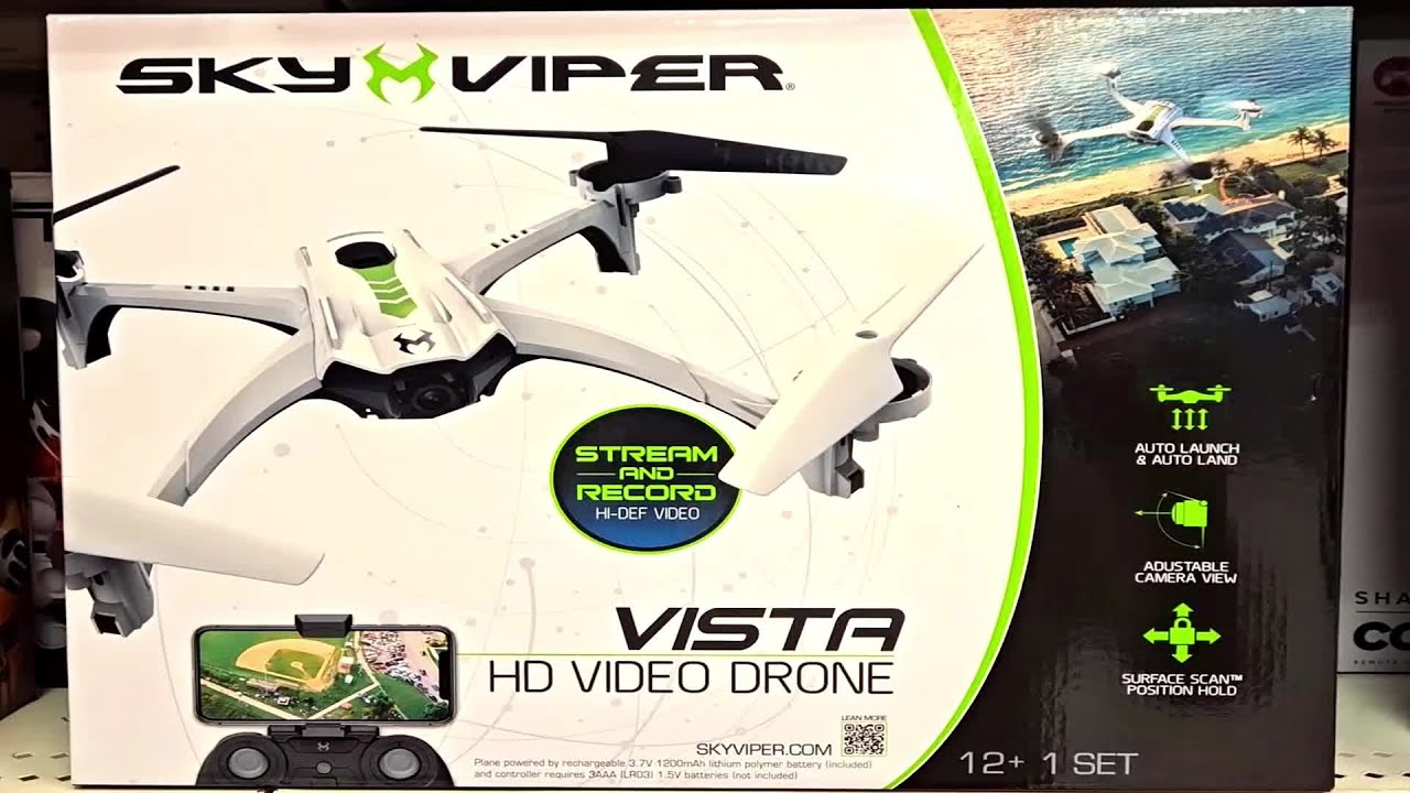 SKY VIPER VISTA HD VIDEO DRONE shop with us at Target!!! - YouTube