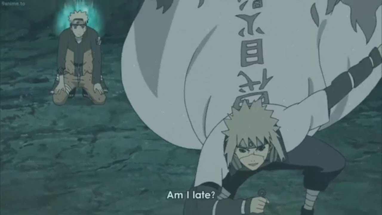 Minato arrives at the battlefield and saves everyone - YouTube