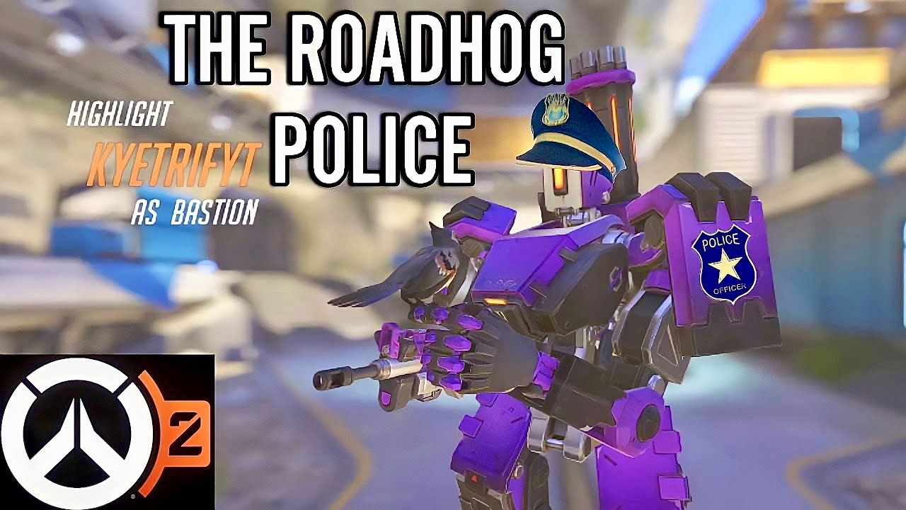 TURING A "NERFED" BASTION INTO THE ROADHOG POLICE IN OVERWATCH 2 (RAGE ...