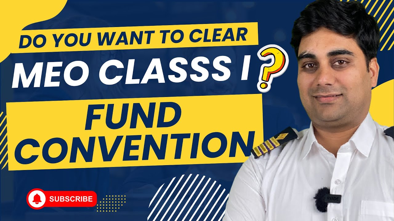 How to Clear MEO Class 1 in 1st Attempt? | What is Fund Convention ...