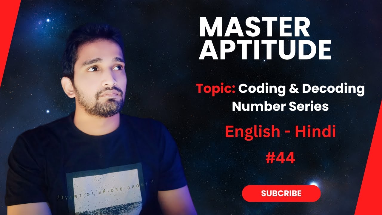 Coding And Decoding Number Series Master Aptitude Quantitative Aptitude Logical Reasoning