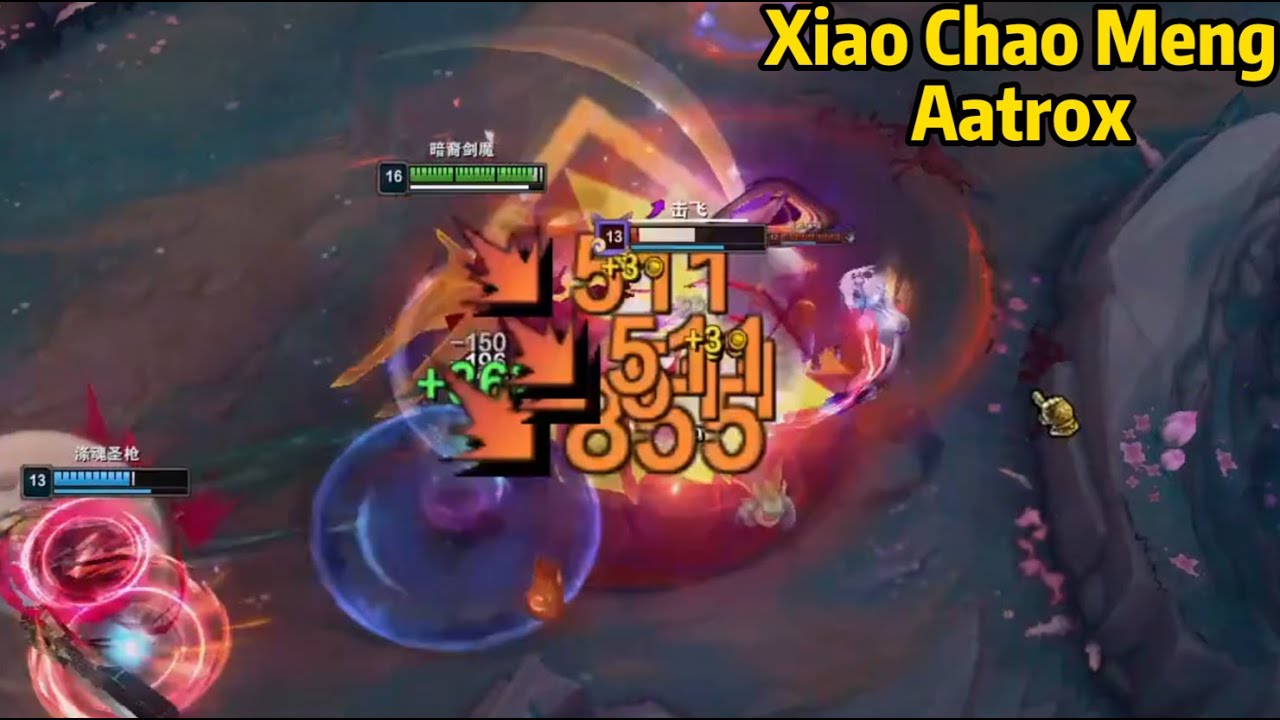 Xiao Chao Meng Aatrox: His Aatrox Damage is SO CRAZY! - YouTube