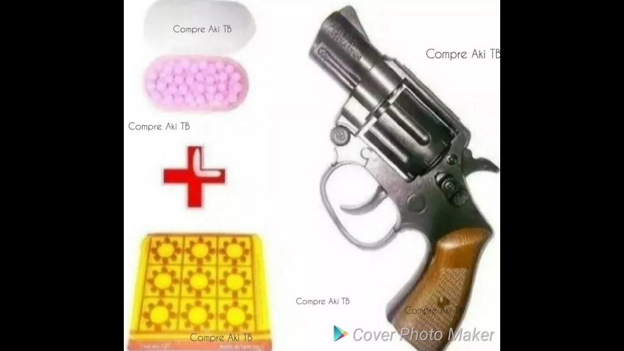 REVOLVER DO RAMBO LAWMAN .357 MAGNUM DE BRINQUEDO DE ESPOLETA - YouTube