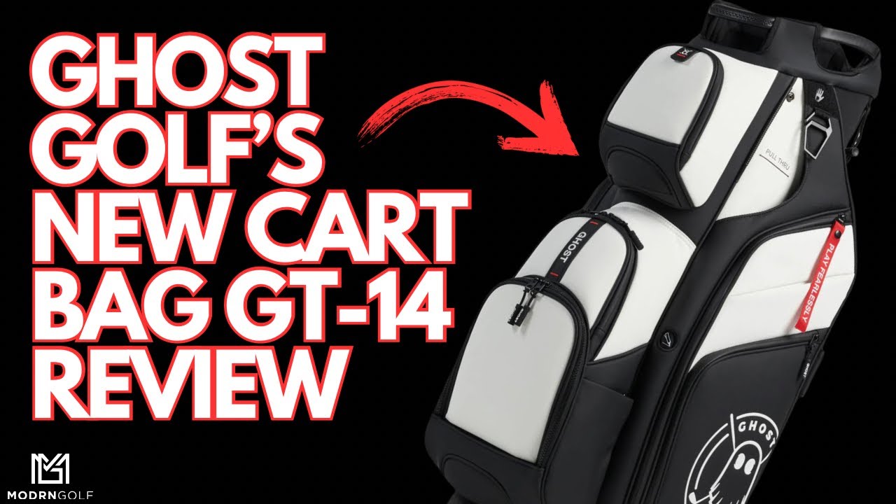 GHOST GOLF 'S BEST BAG -- THE GT 14 CART BAG OREO COLORWAY - YouTube