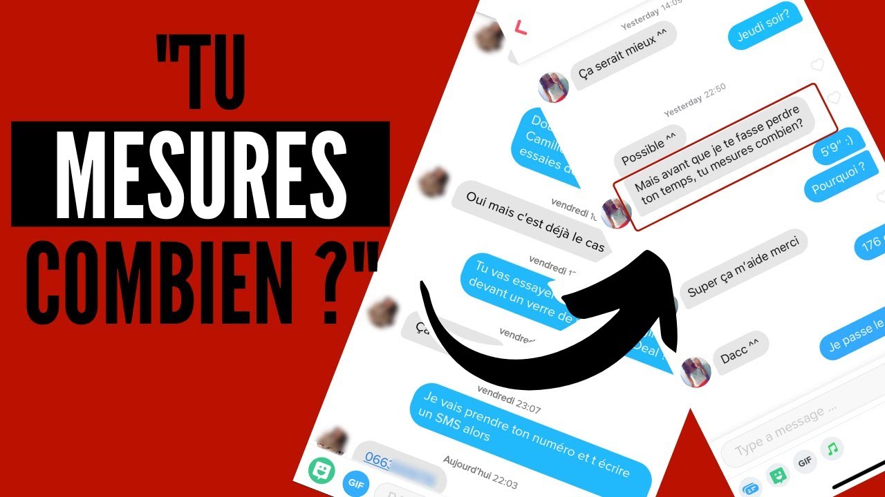 3 façons de répondre à « Tu mesures combien ? » sur Tinder [Étude de ...