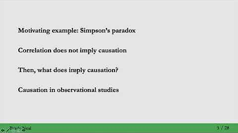 Causal Inference Course Lectures - YouTube