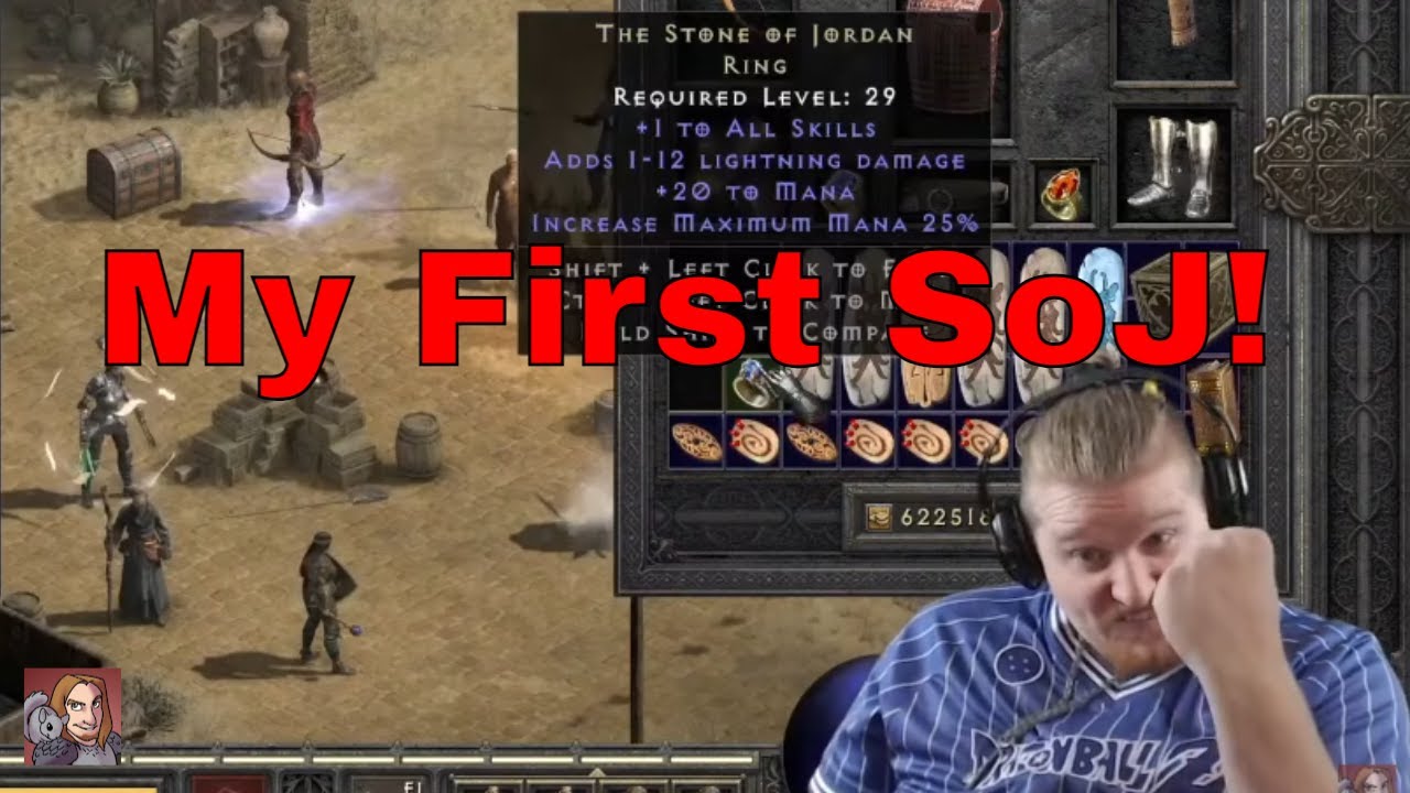 D2R Ladder Season 2 - My First Stone of Jordan of D2R - YouTube