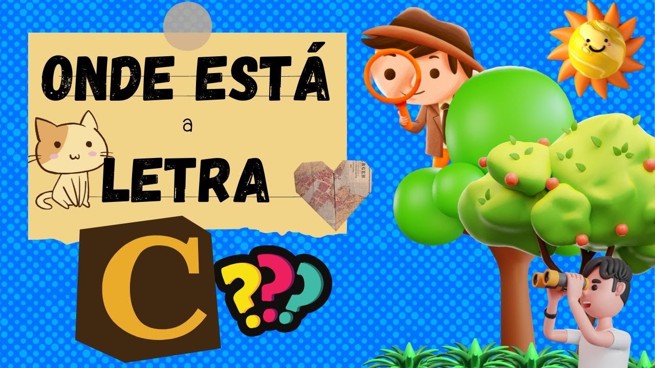 Reconhecendo as letras do alfabeto - Encontre a letra C nessa ...