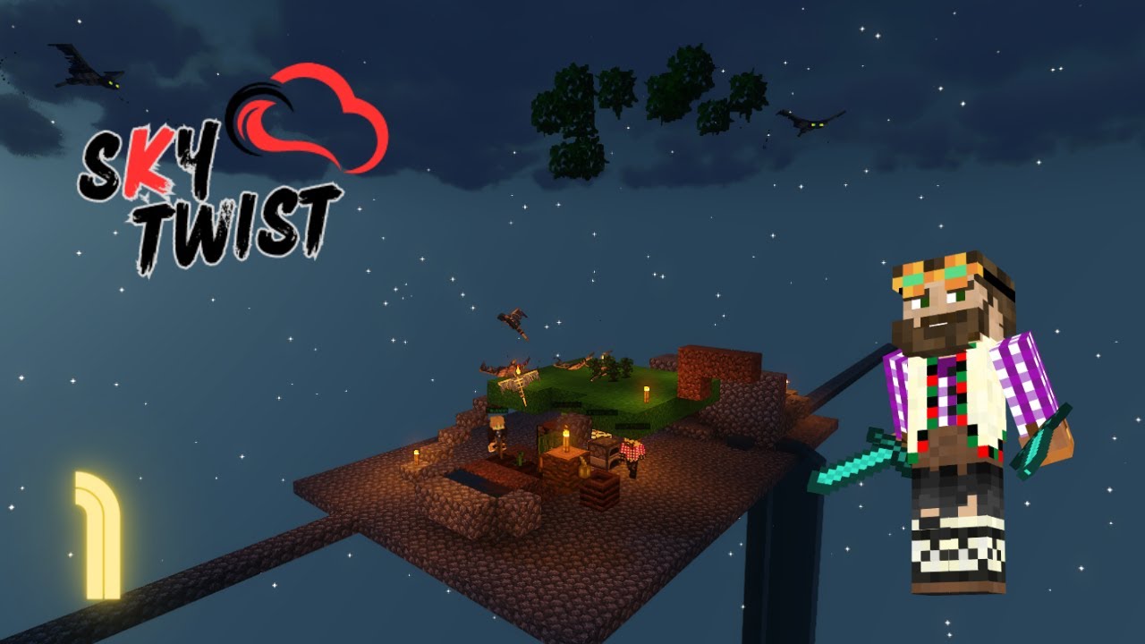 Minecraft Twist Life: Sky - Ep 1 The Start - YouTube
