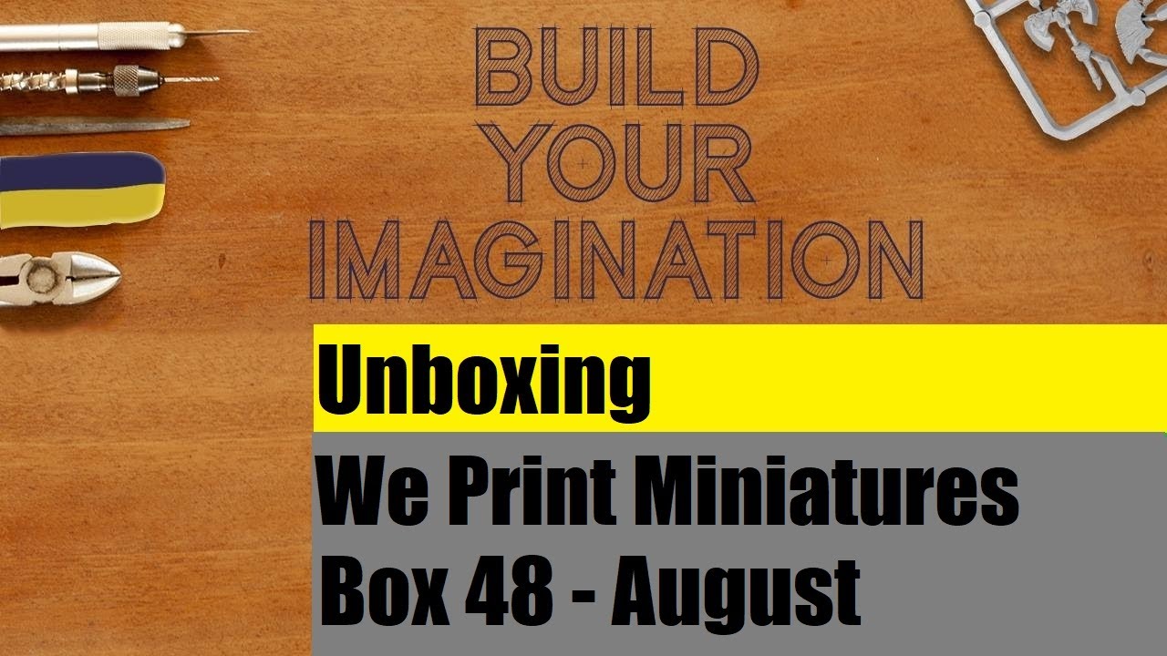 Unboxing - We Print Miniatures bonus Mystery Box 48 - YouTube