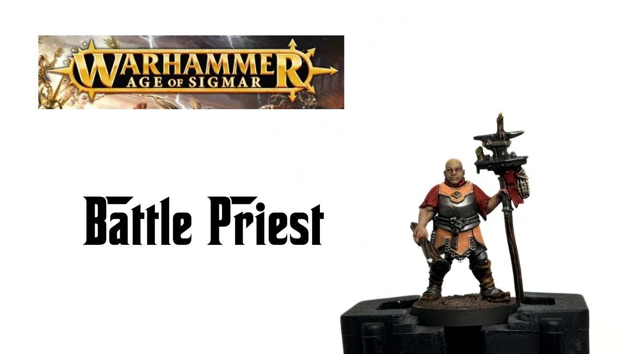 Episode 8: How to paint the Battle Priest from Warhammer: Cities of ...