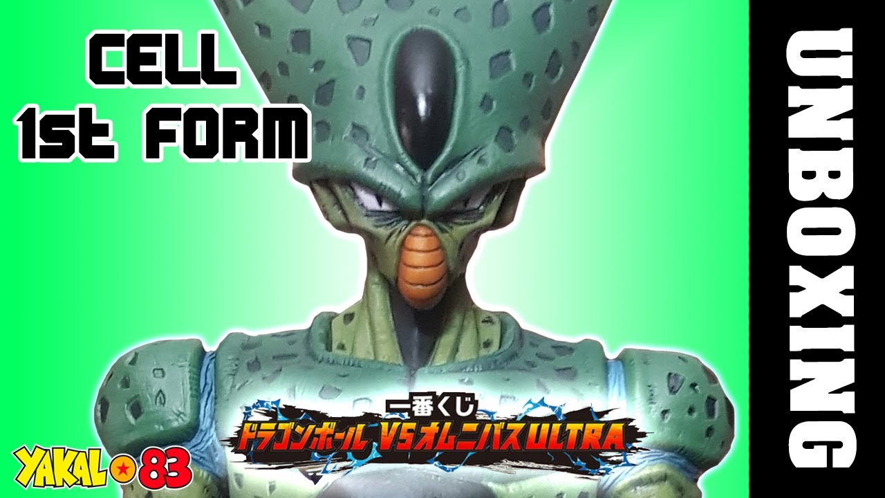 CELL 1ST FORM - MASTERLISE - DRAGON BALL VS OMNIBUS ULTRA - UNBOXING ...
