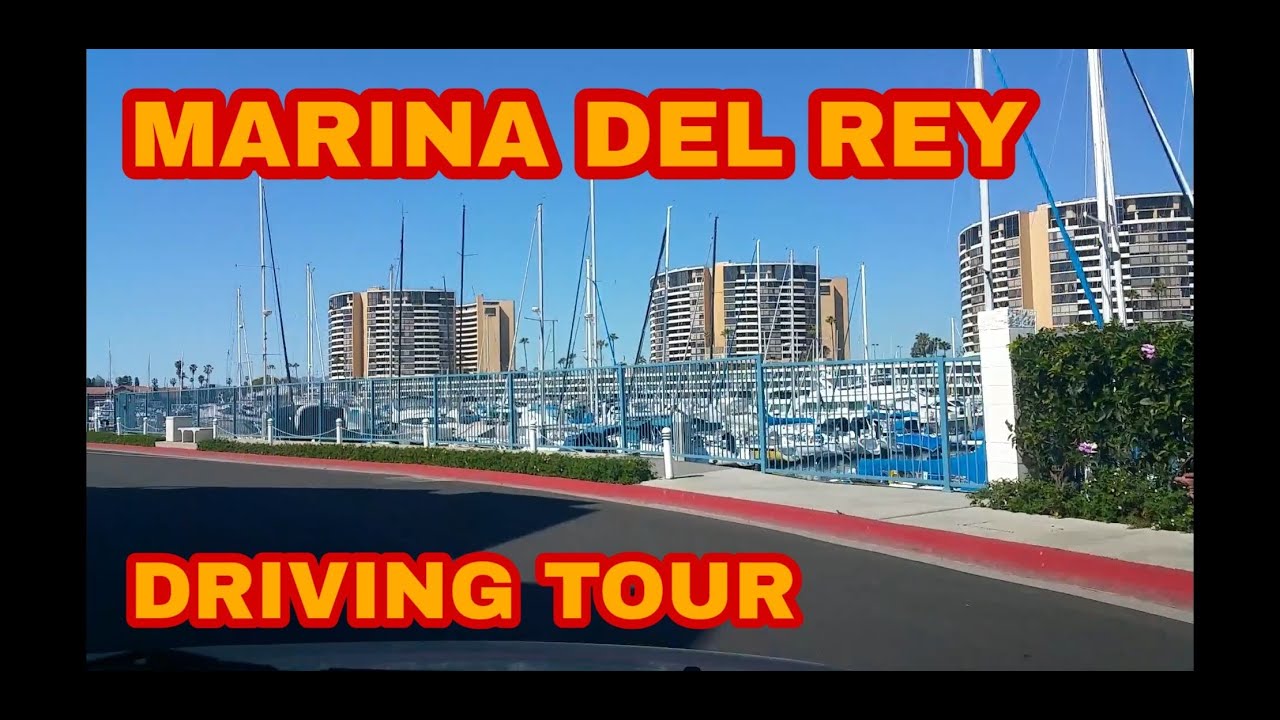 Marina Del Rey driving tour Los Angeles California Fishermans Village ...