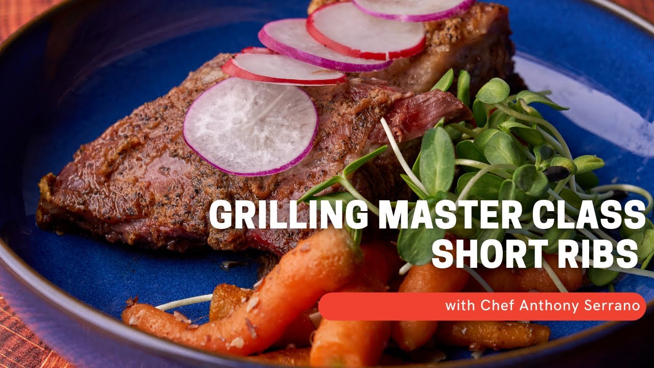 Grilling Master Class: Short Ribs on a Bull Grill - YouTube