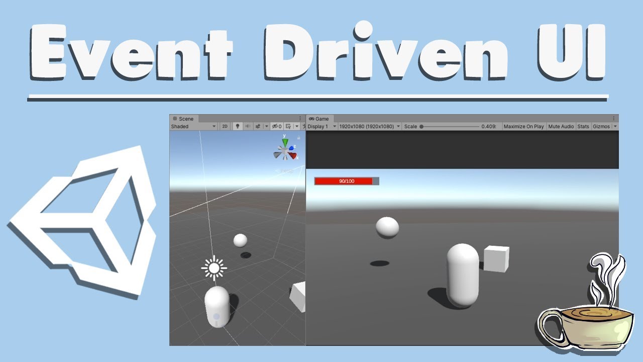 Game Architecture Tips Event Driven Ui Unity Youtube