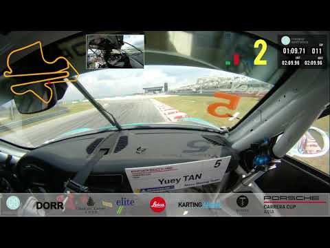 Yuey Tan - ONBOARD - Sepang International Circuit 2019 - Porsche 911 Gt3 Cup