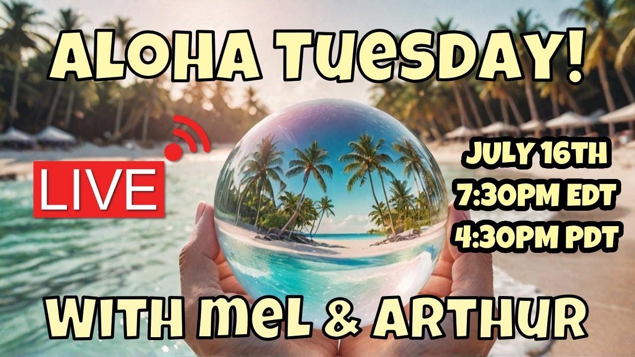 Aloha Tuesday: LIVE Political Predictions with Mel & Arthur 🌺🔮🏄‍♂️7.16. ...