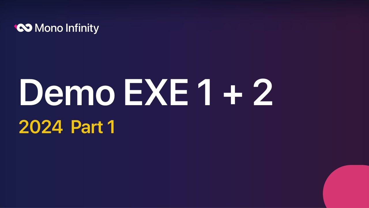 EXE1 - EXE 2 Demo Project - Part 2 - YouTube