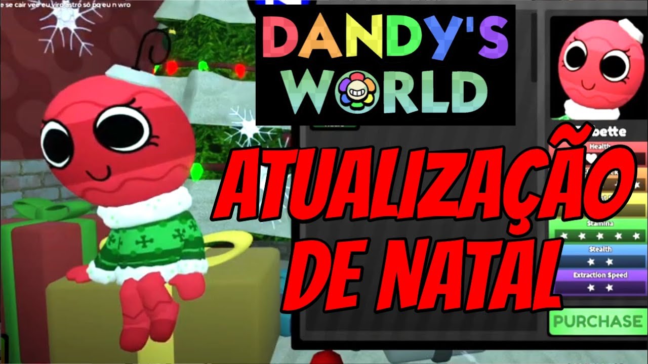 Atualização de Natal no Dandy's World com código de brinde - YouTube
