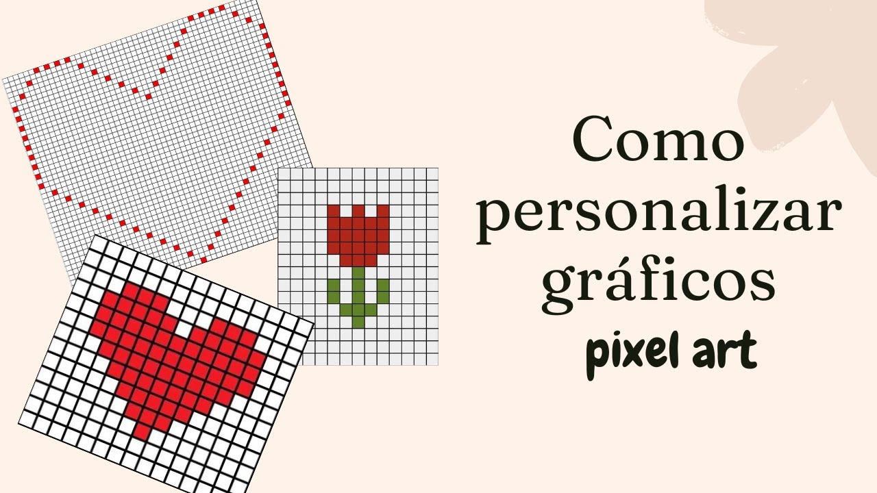 como crear patrones gráficos (pixel art) - YouTube