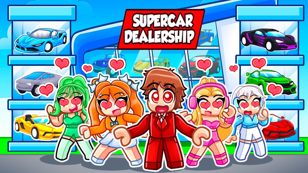 I Made A $100,000,000 SUPERCAR DEALERSHIP to RIZZ GIRLS In DRIVING ...