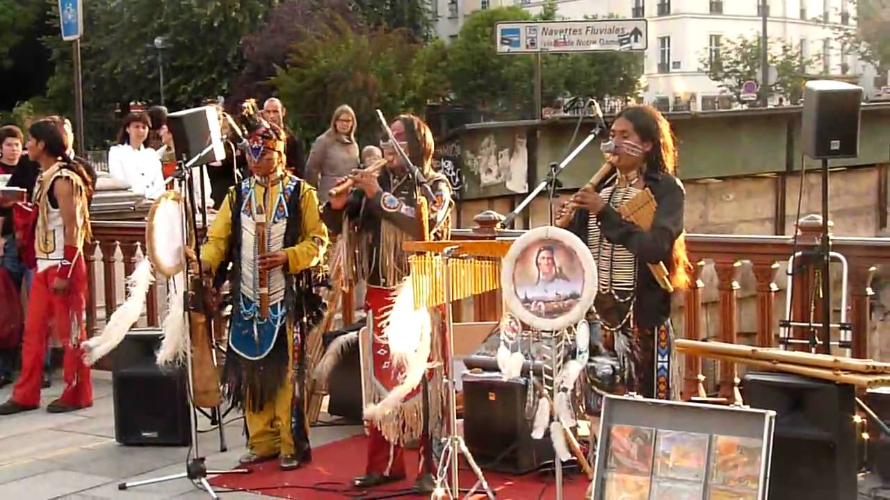 Red Indian Music on World Music Day - YouTube