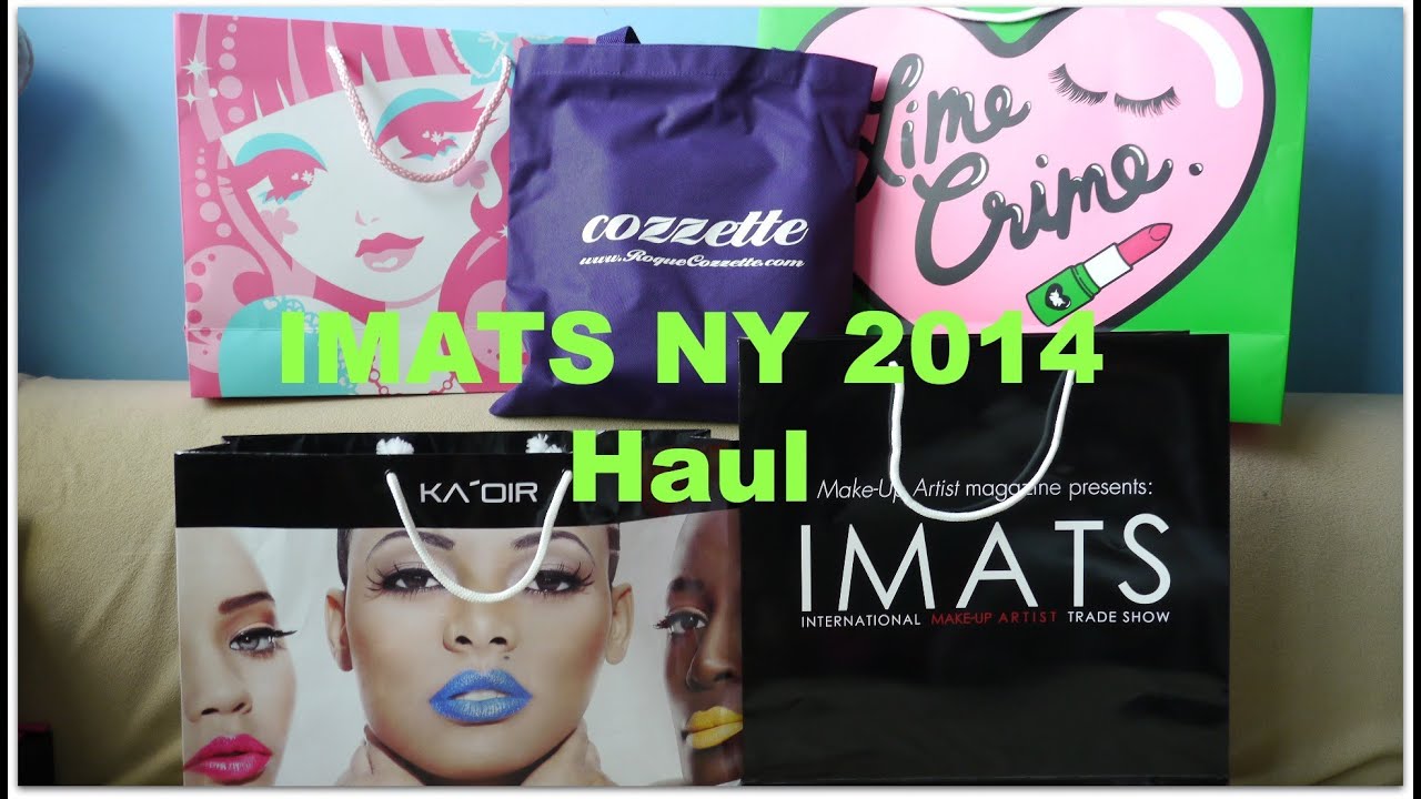 IMATS NY 2014 Haul - YouTube