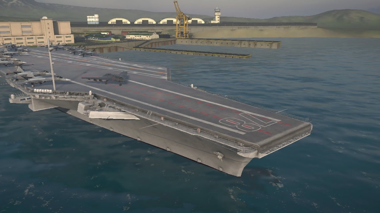 《SU-57A, SU-57B & S-70 Okhotnik-B》equip in USS Gerald R.Ford - Modern ...